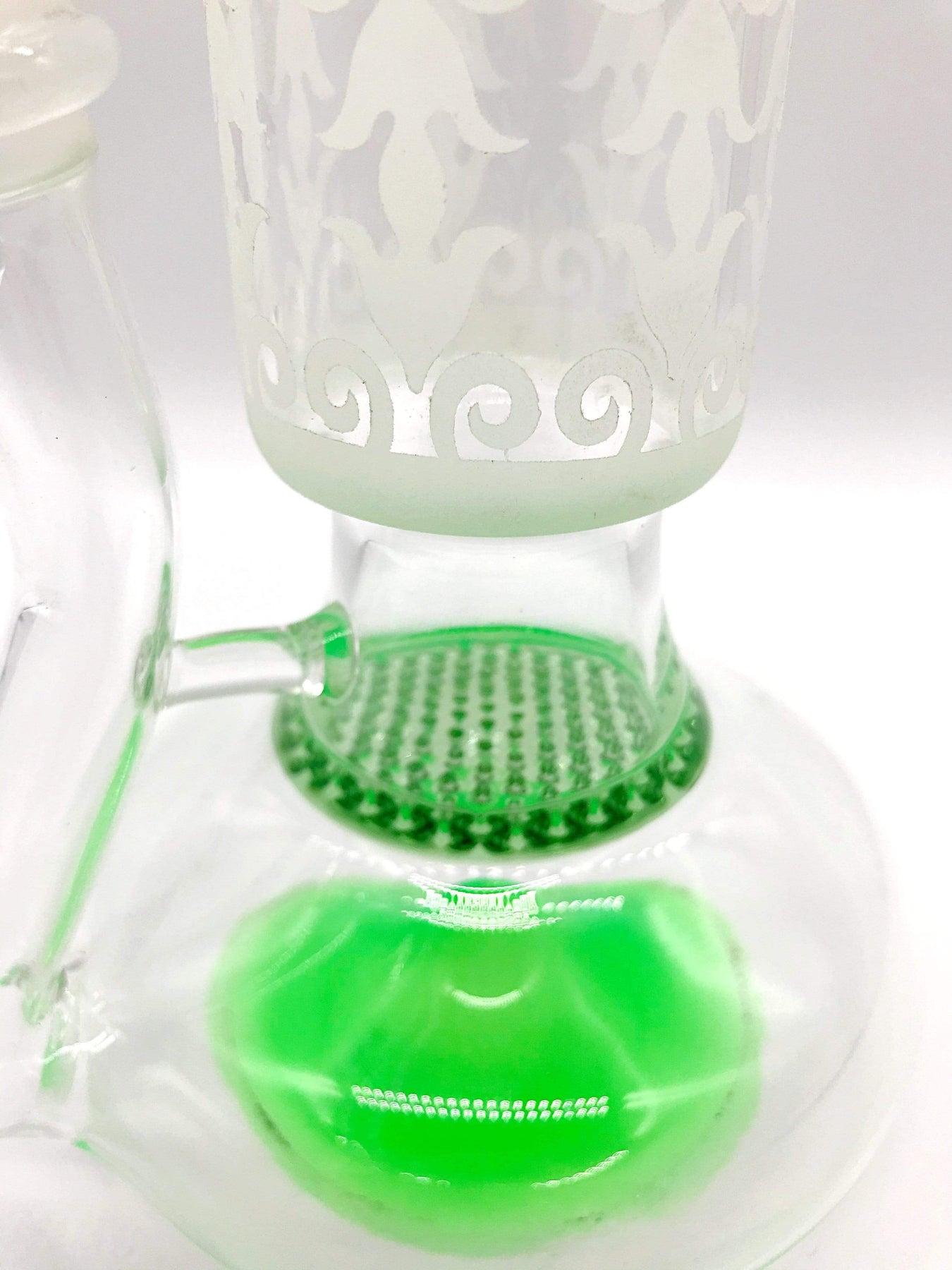 14” Honeycomb Rig – Smoke Station
