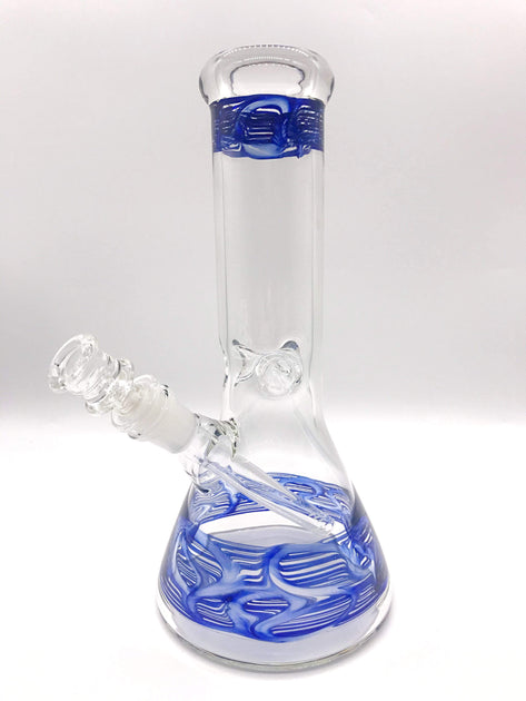 5mm Thick American Color Water Pipe (10” tall 14mm) – Smoke Station