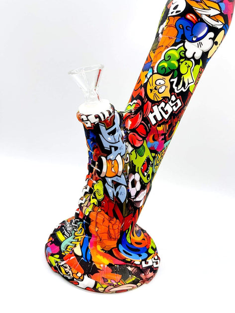 Cartoon Characters HGS Silicone Water Pipe – Smoke Station