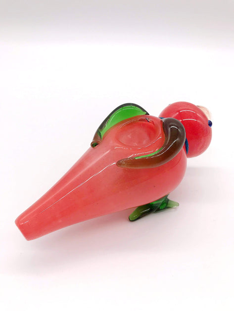 Cute Parrot Hand Pipe – Smoke Station