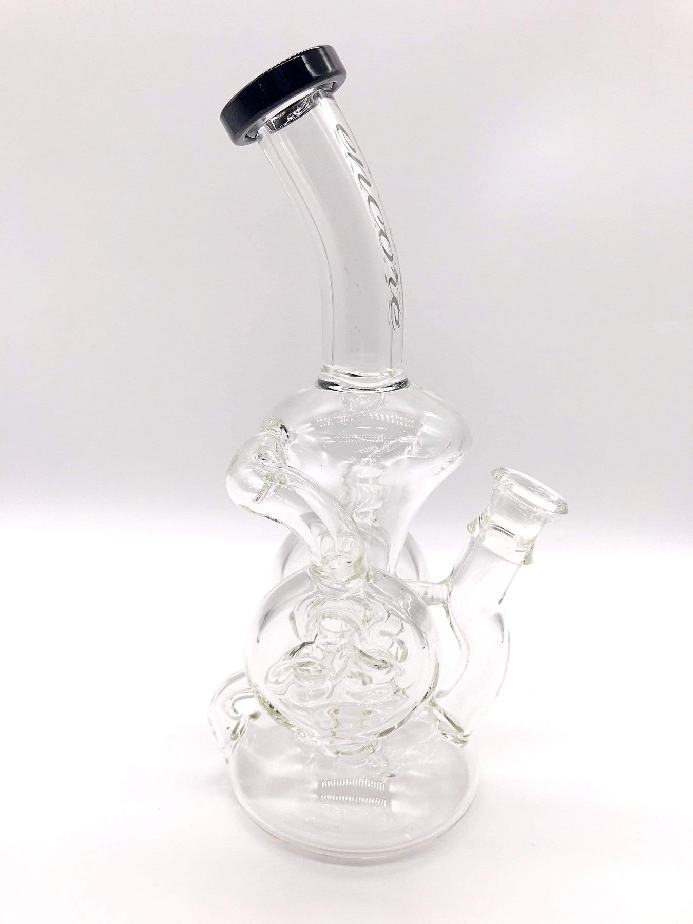 Encore Double Swiss Perc Recycler Rig – Smoke Station