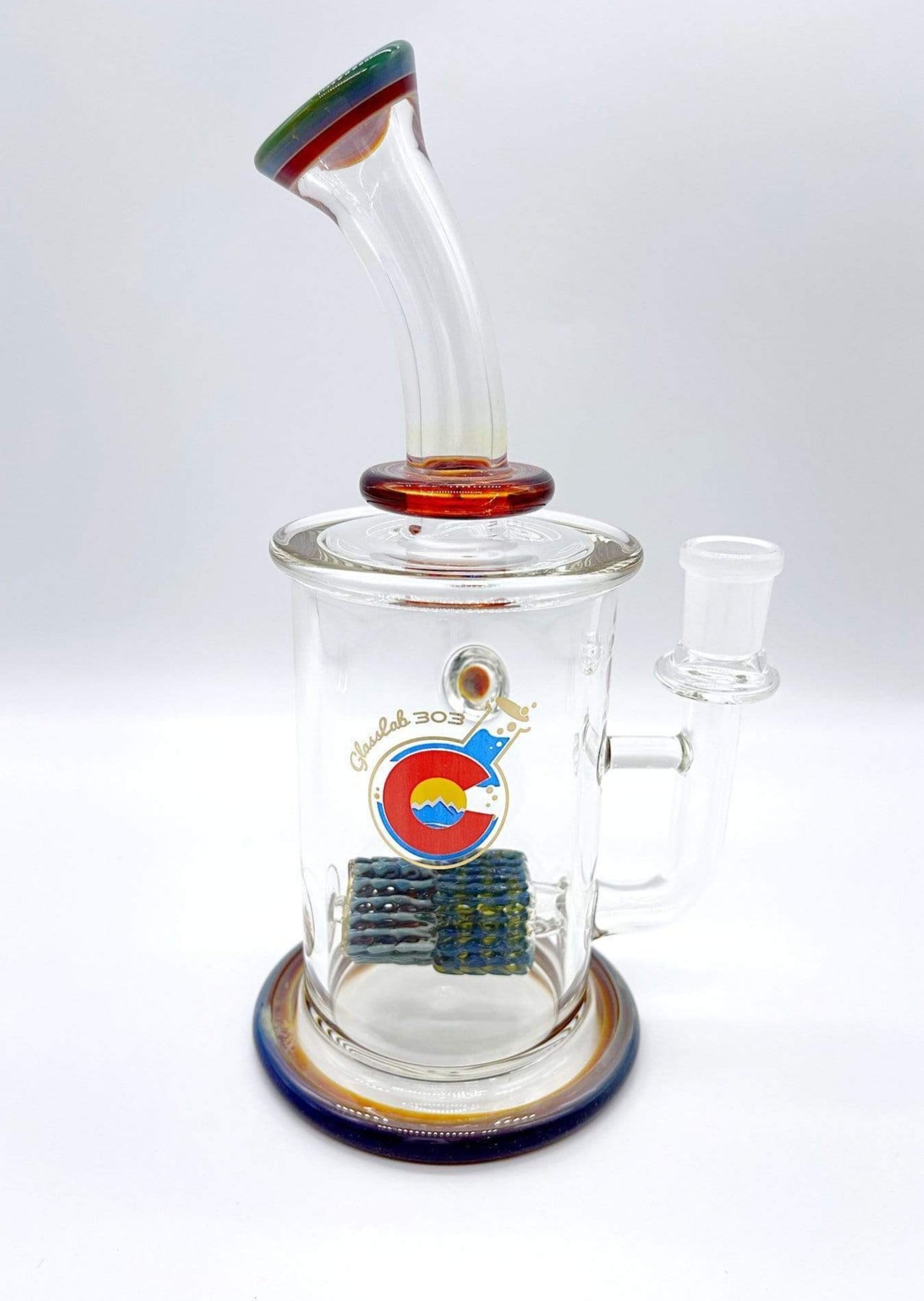 Glass Lab 303 High-End American Borosilicate Rig – Smoke Station