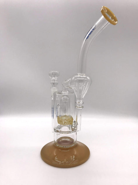 HBG American Fritted UV Perc Rig – Smoke Station