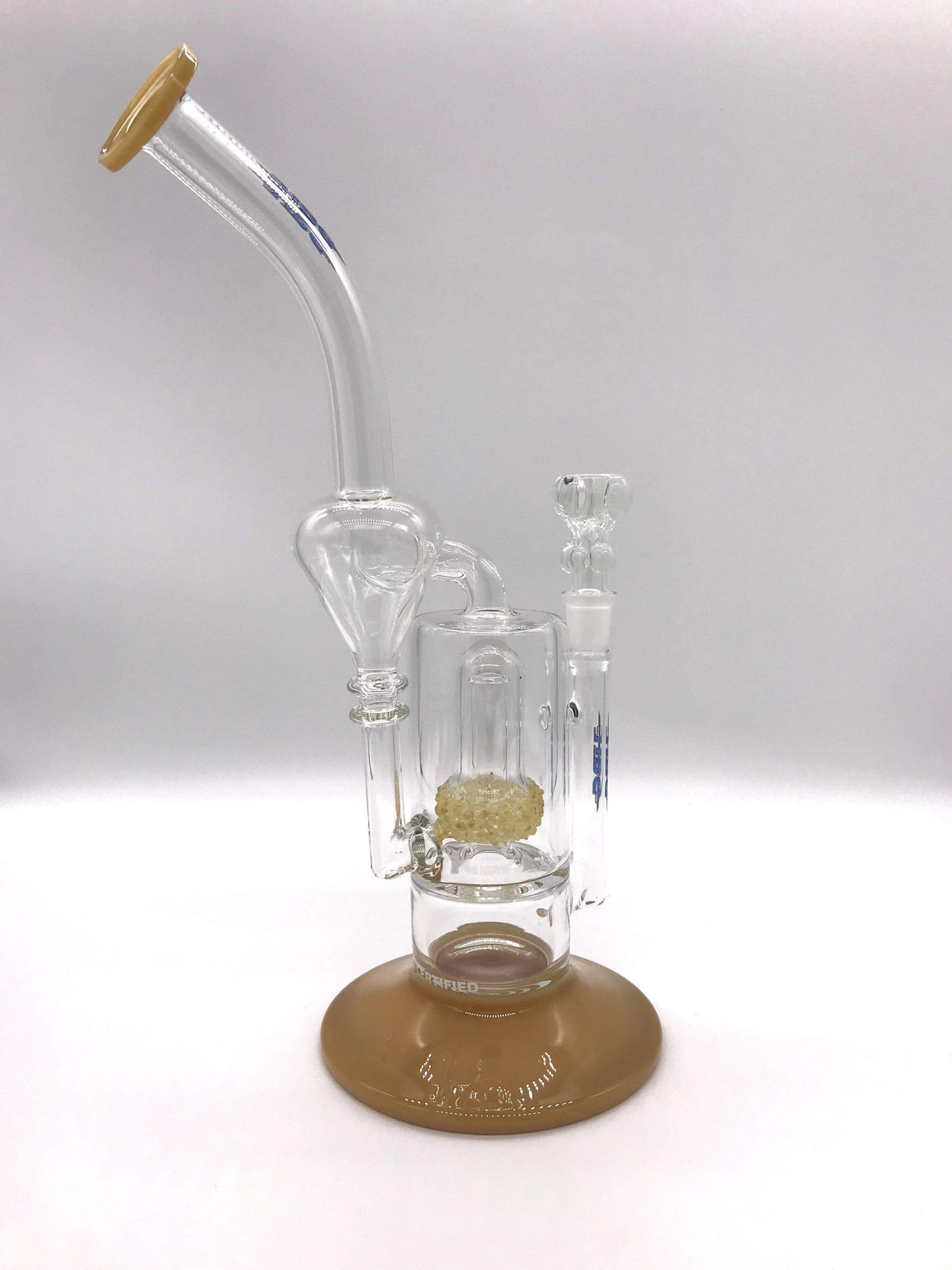 HBG American Fritted UV Perc Rig – Smoke Station