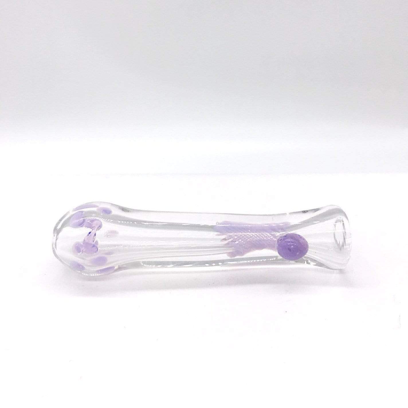 Inside-out chillum with pastel color bits – Smoke Station