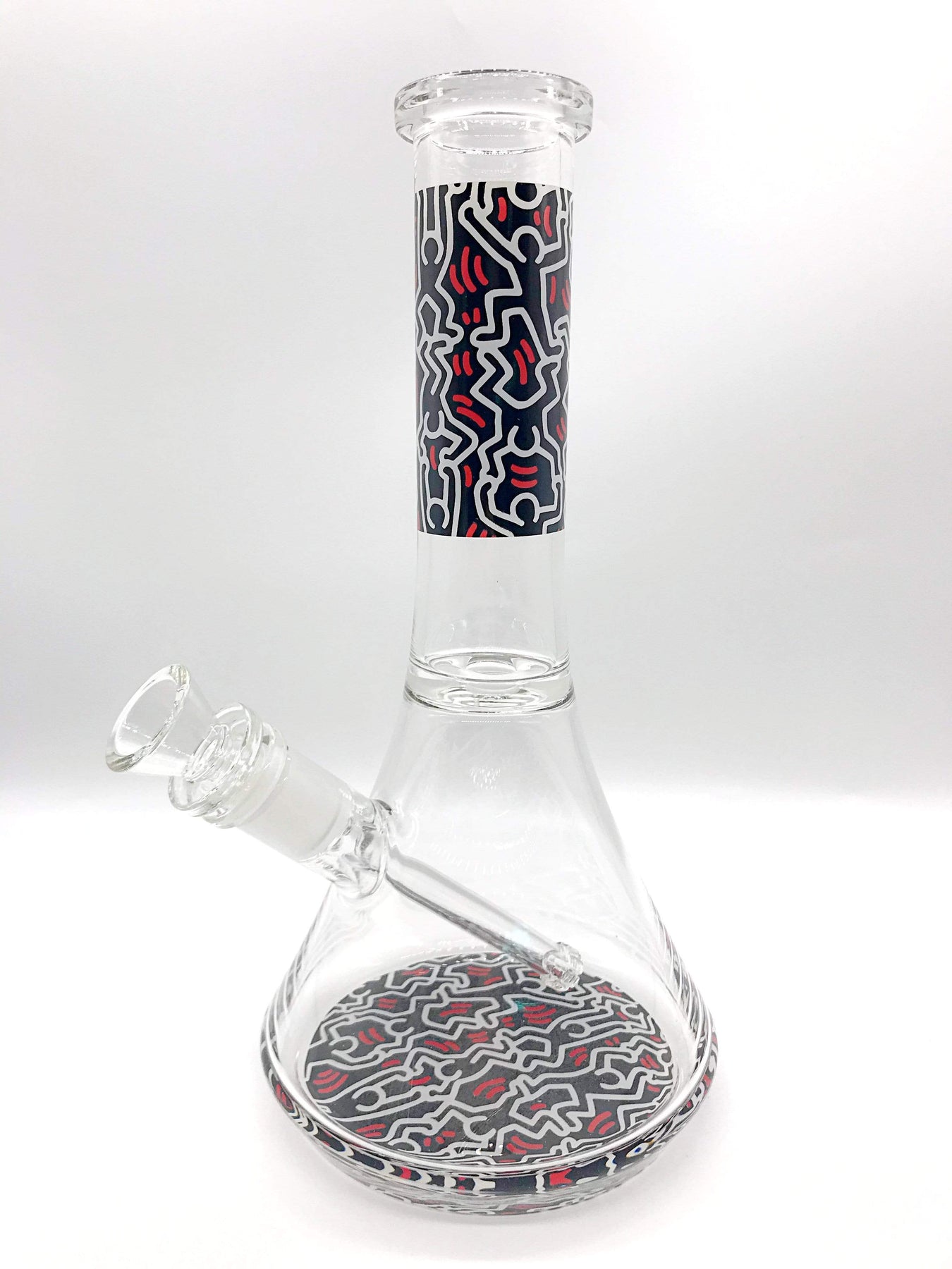 Keith Haring 9mm Thick Water Pipes – Smoke Station