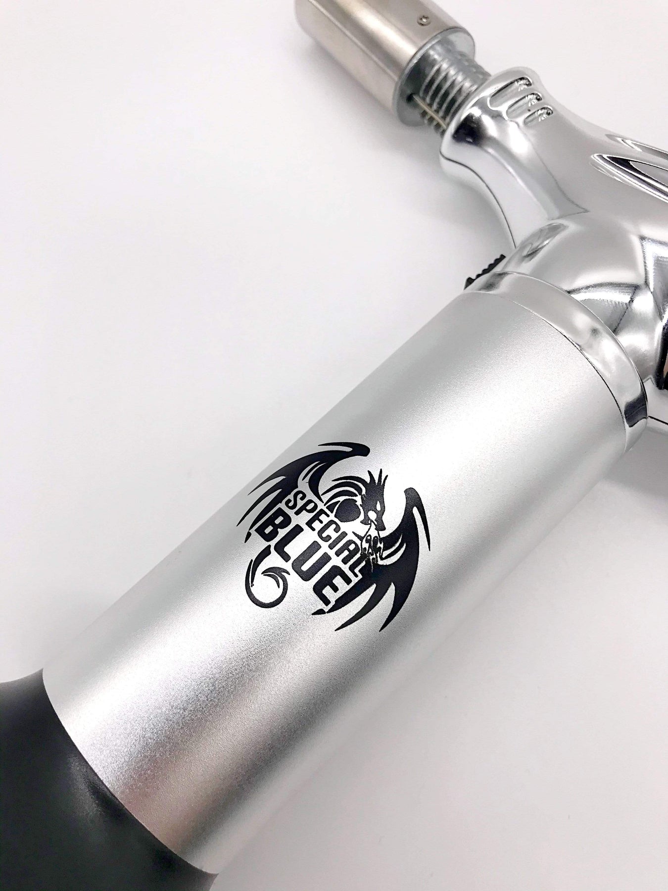 Special Blue “Flame Thrower” Dual-Flame Butane Torch – Smoke Station